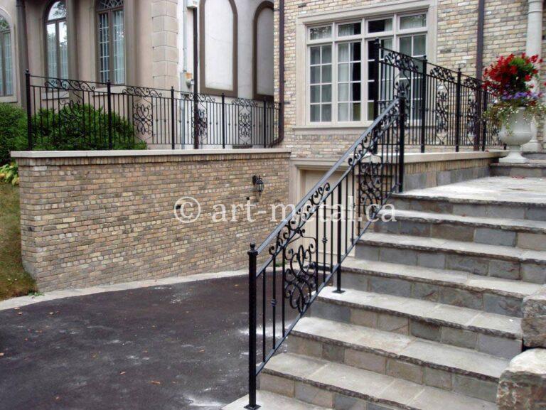 Stair Railing Installation According to Height and Dimension Code