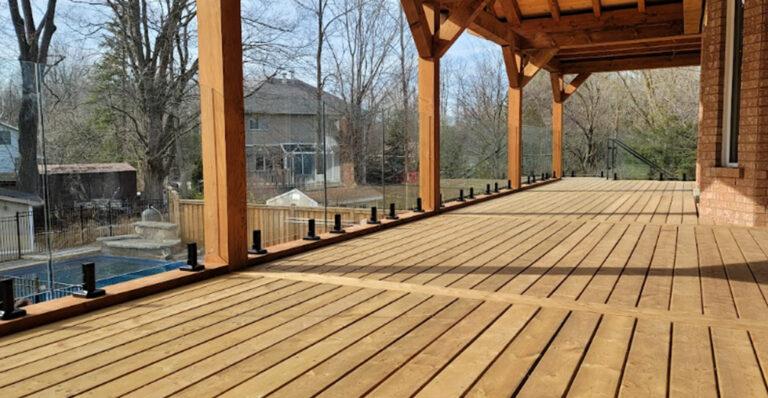 Installing Deck Beams and joists - Artmetal