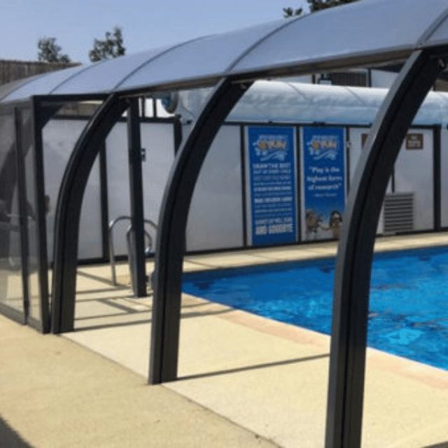 Metal Swimming Pool Enclosure in Toronto. Kits
