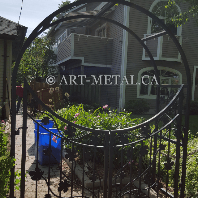 Custom Metal Garden Arbors, Arches & Steel Pergolas