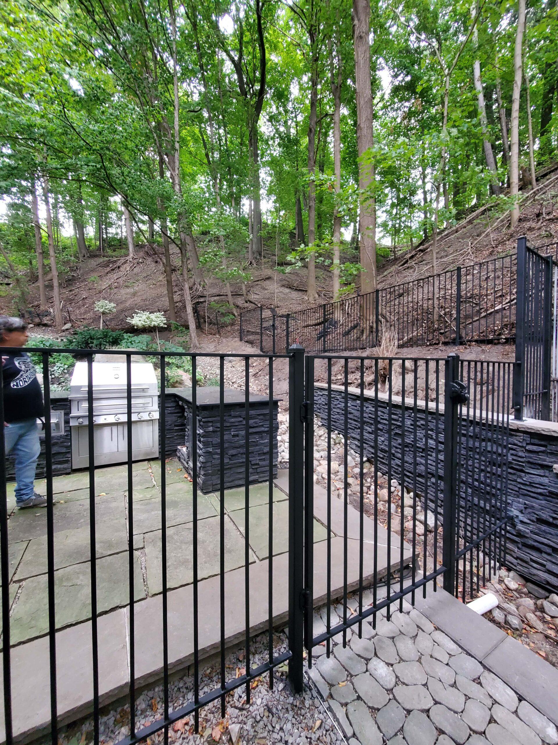 Get a Stainless Steel Fence - Galvanized & Powder Coat Protected