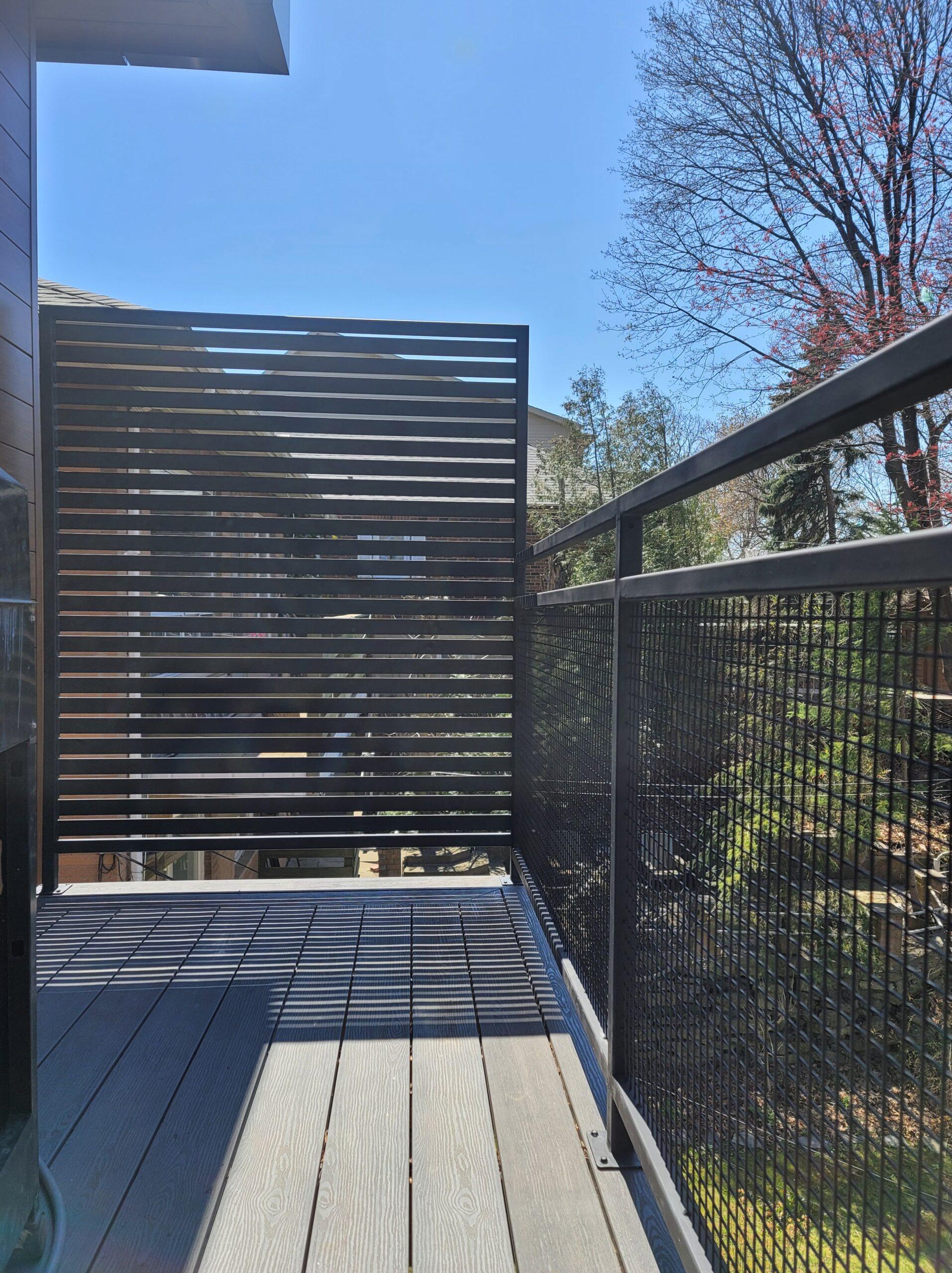 Outdoor Privacy Screens in Toronto | Art Metal