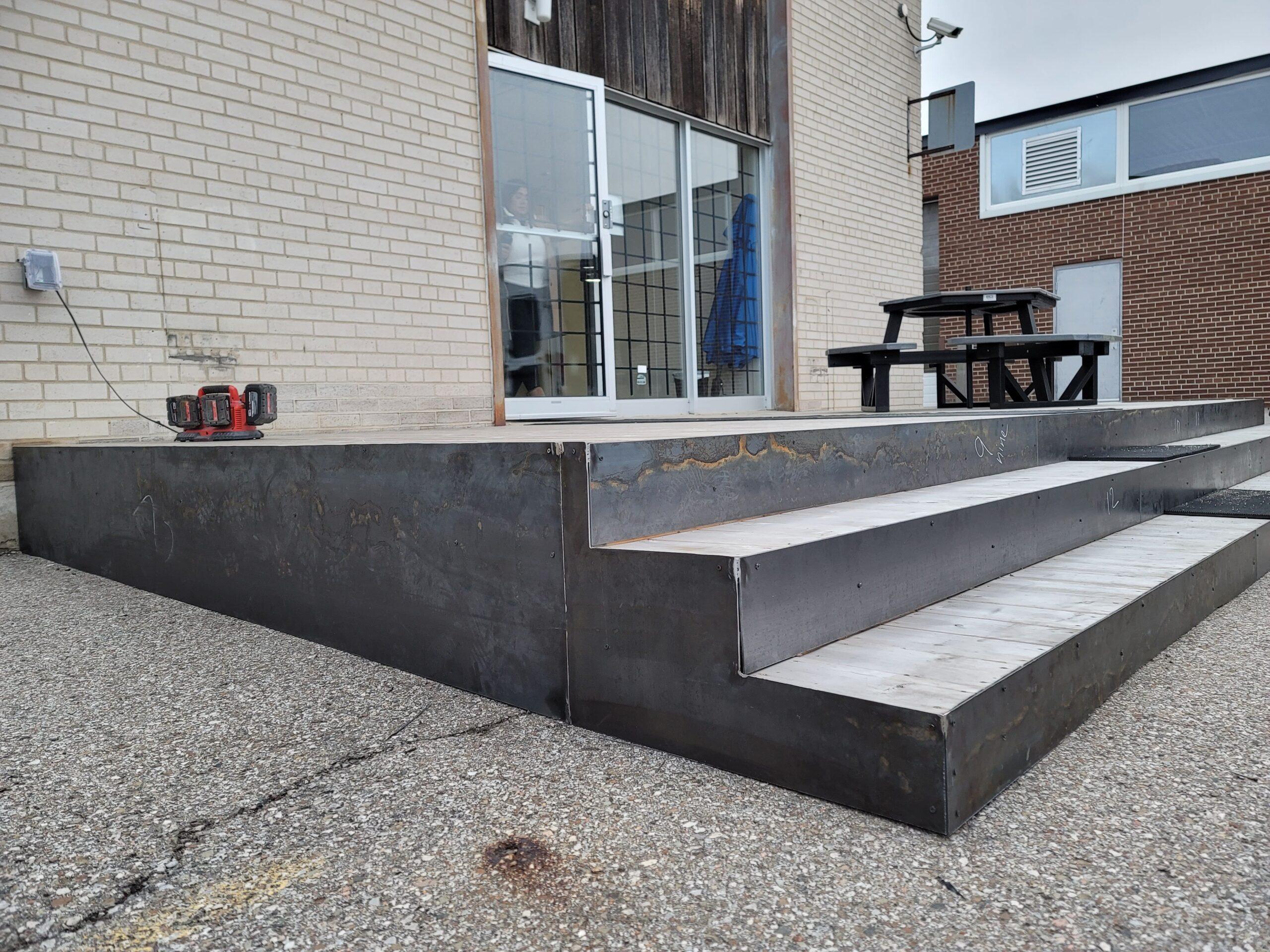 Outdoor Metal Stairs Fabricators & Installers | Toronto | Art Metal