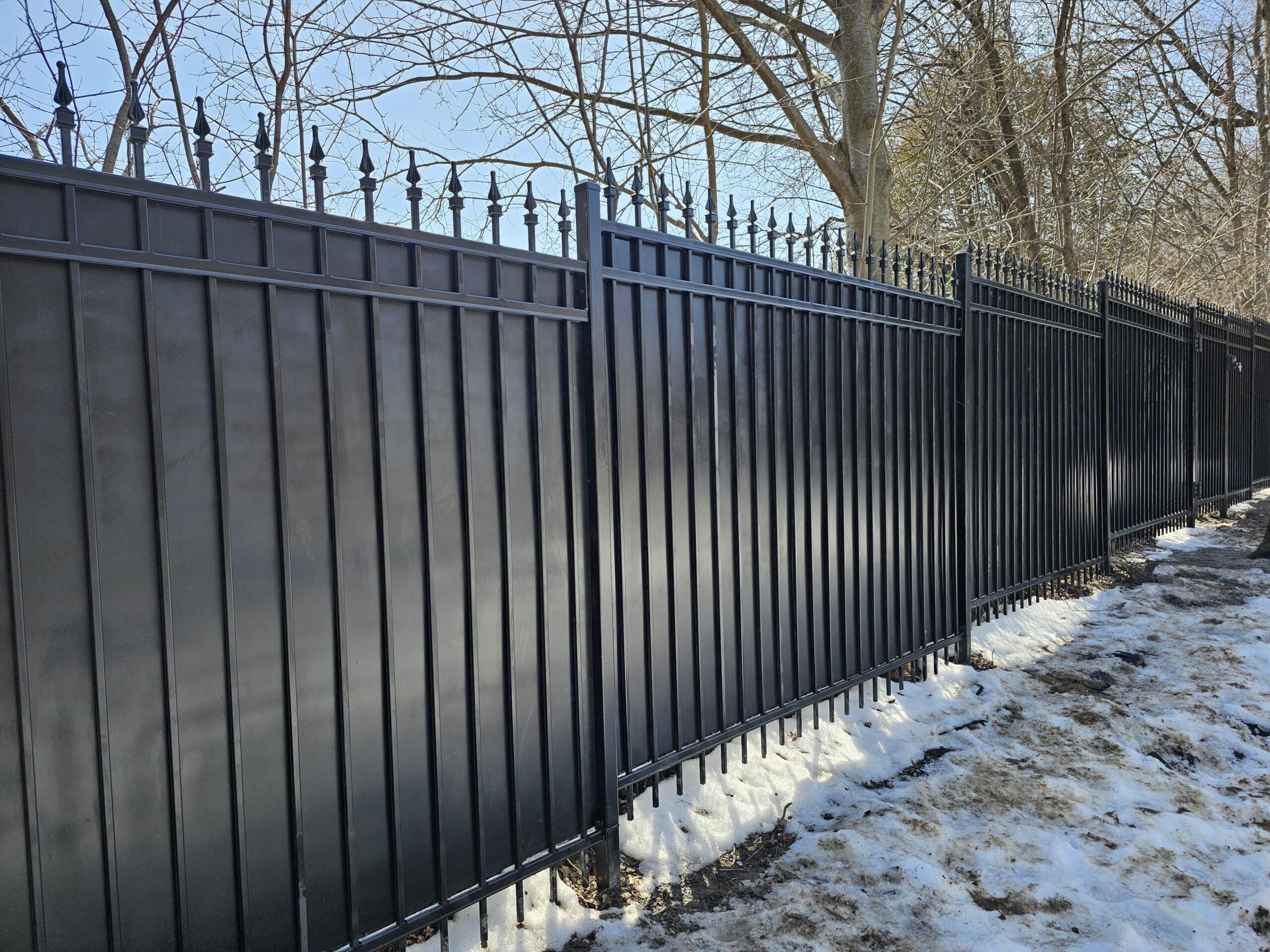 Get a Stainless Steel Fence - Galvanized & Powder Coat Protected