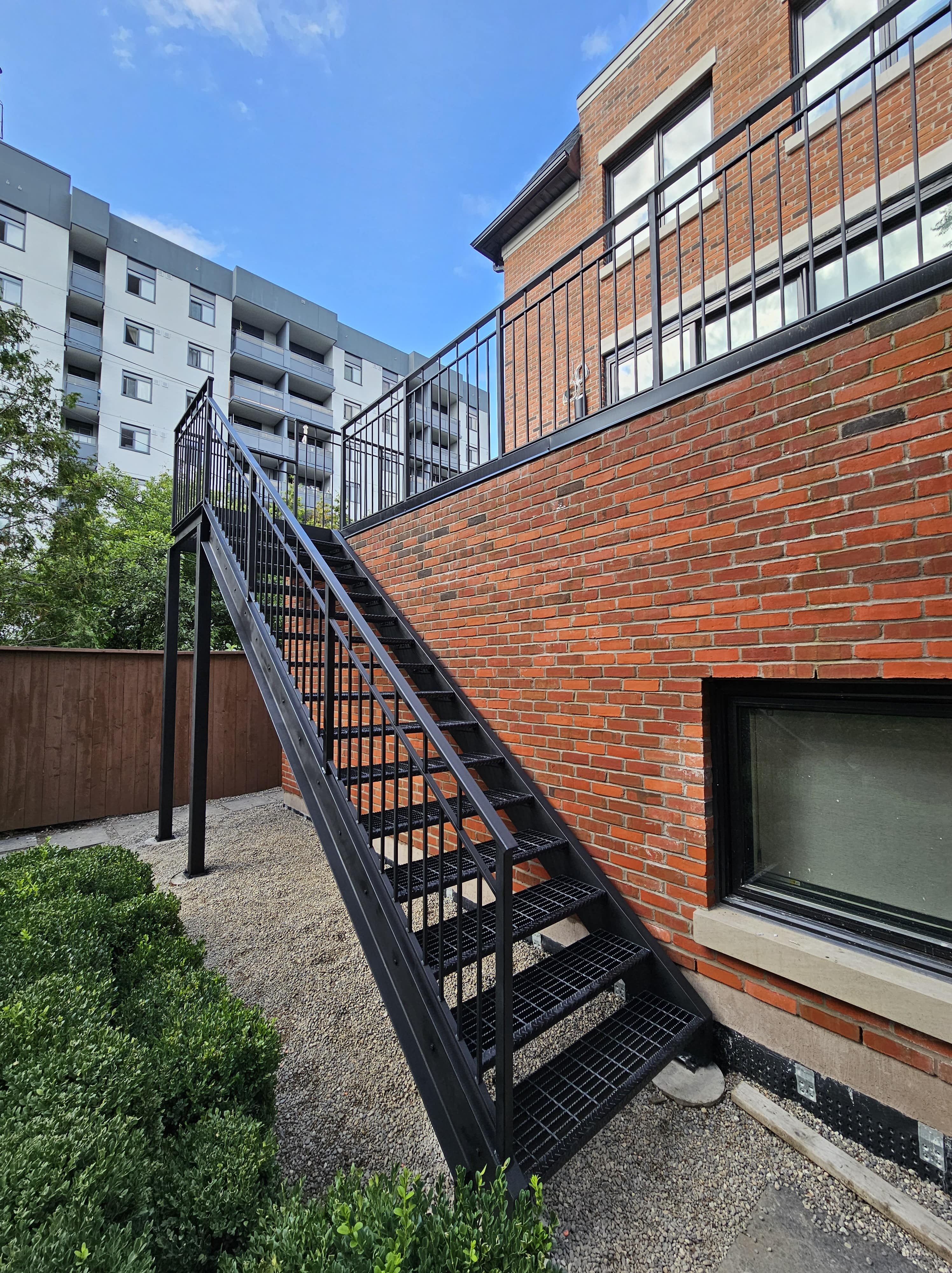 Outdoor Metal Stairs Fabricators & Installers | Toronto | Art Metal