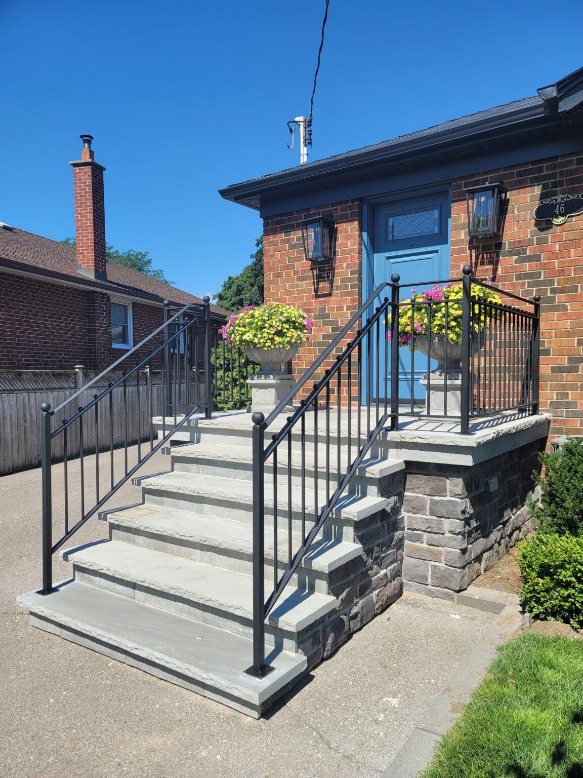 Outdoor Metal Stairs Hamilton