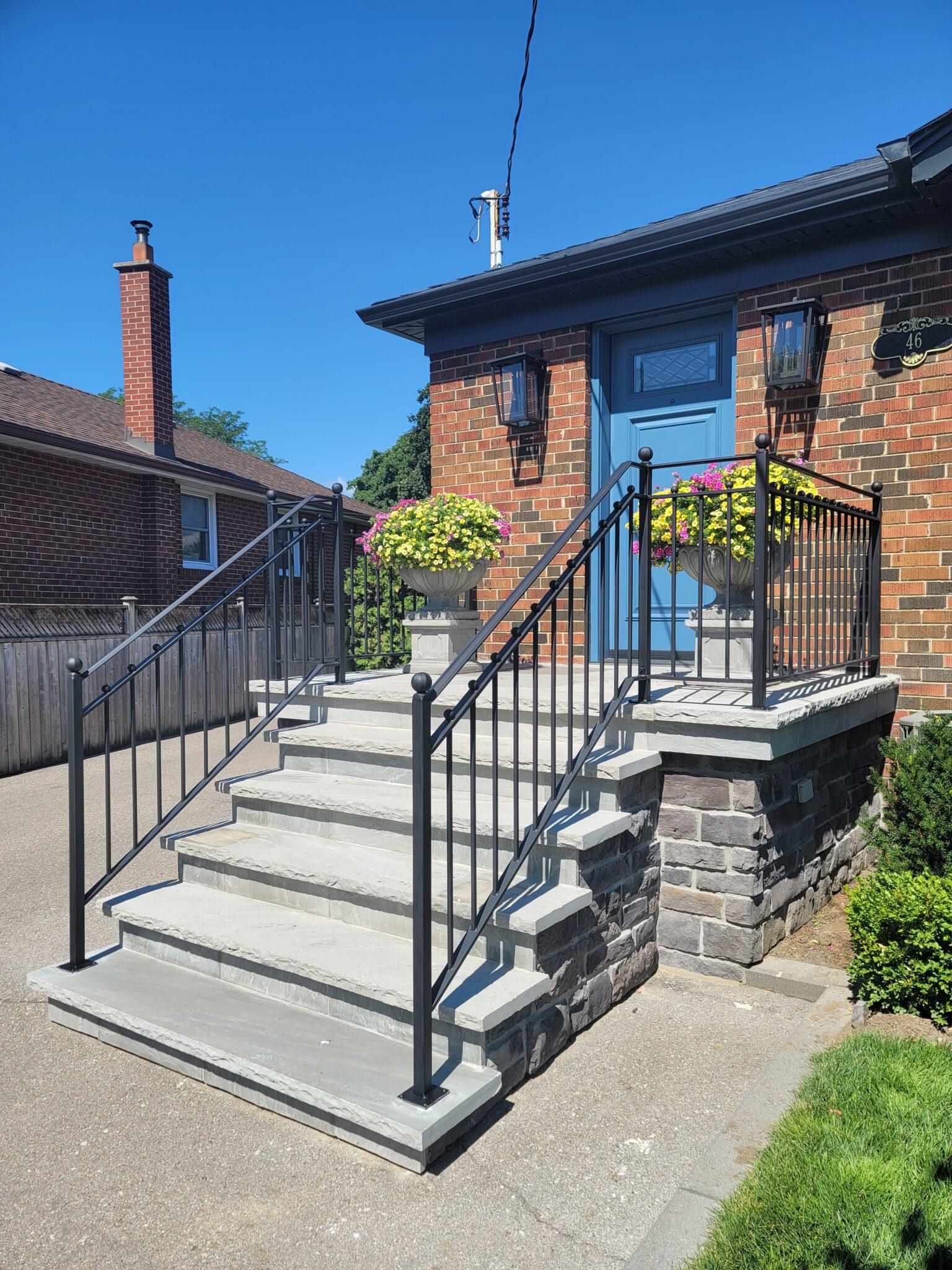 Outdoor Metal Stairs Hamilton