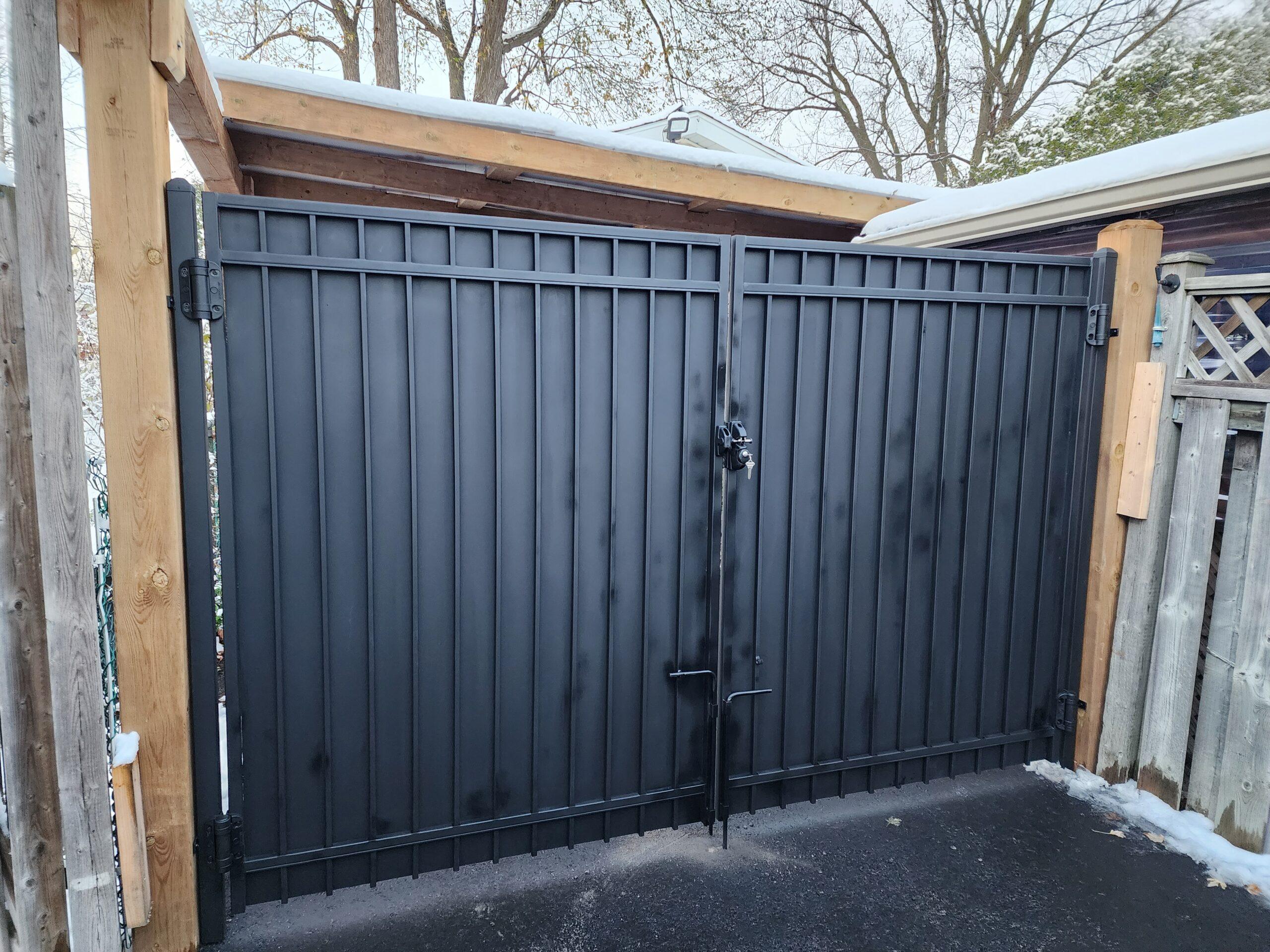 Buy and Install Galvanized Metal Security Gates in Toronto