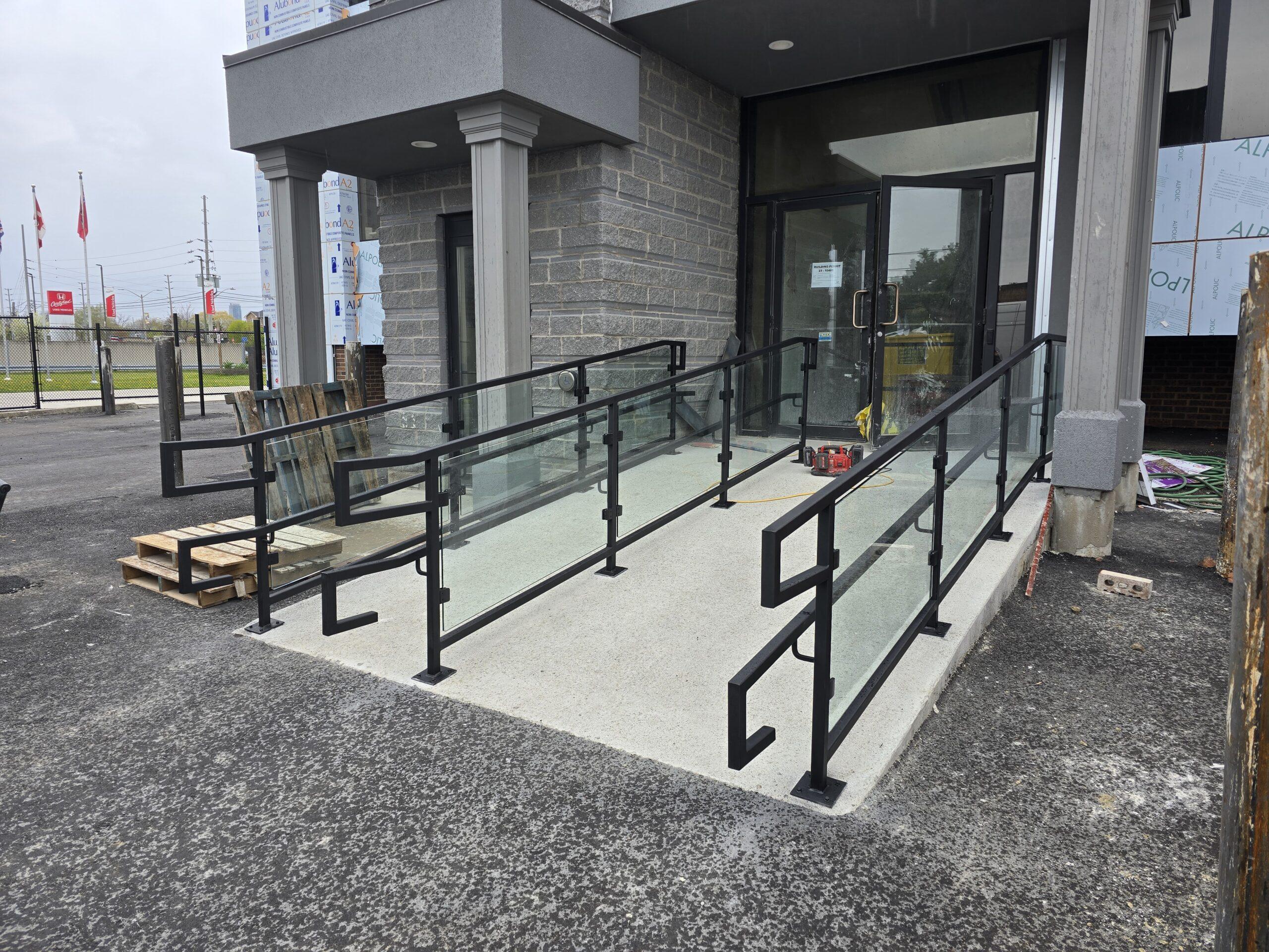 Steel Ramp Construction | Metal Ramps Over Steps in Toronto