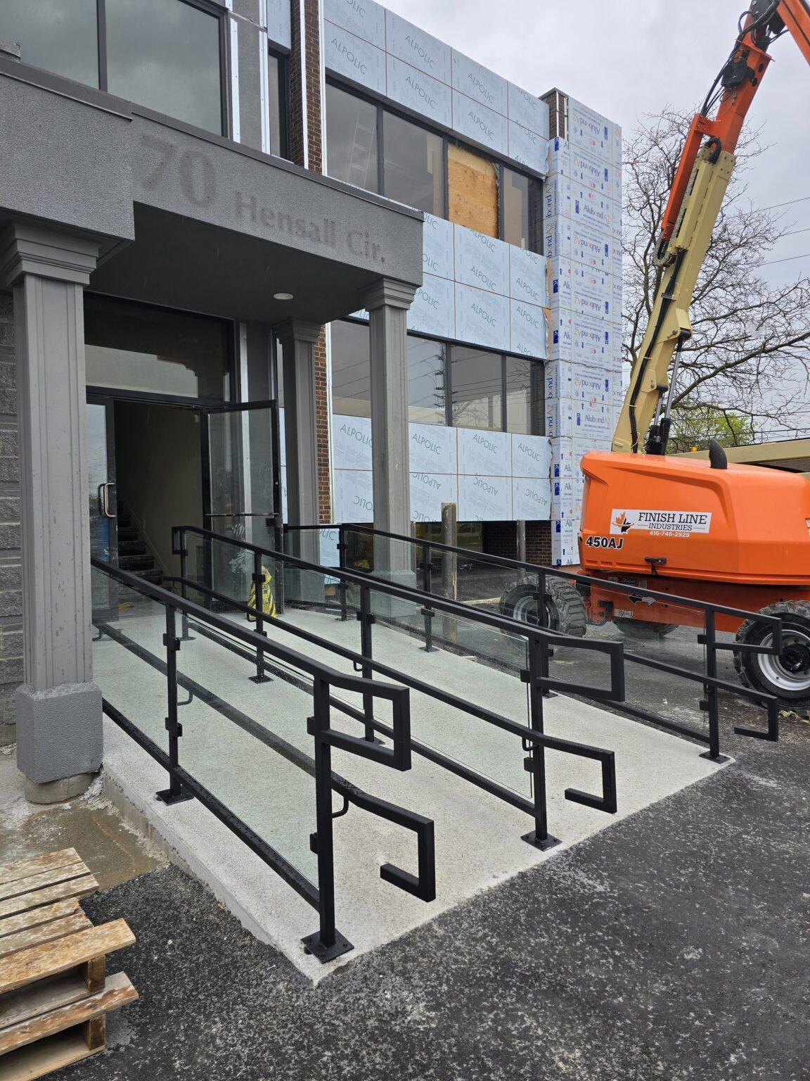 Steel Ramp Construction | Metal Ramps Over Steps in Toronto