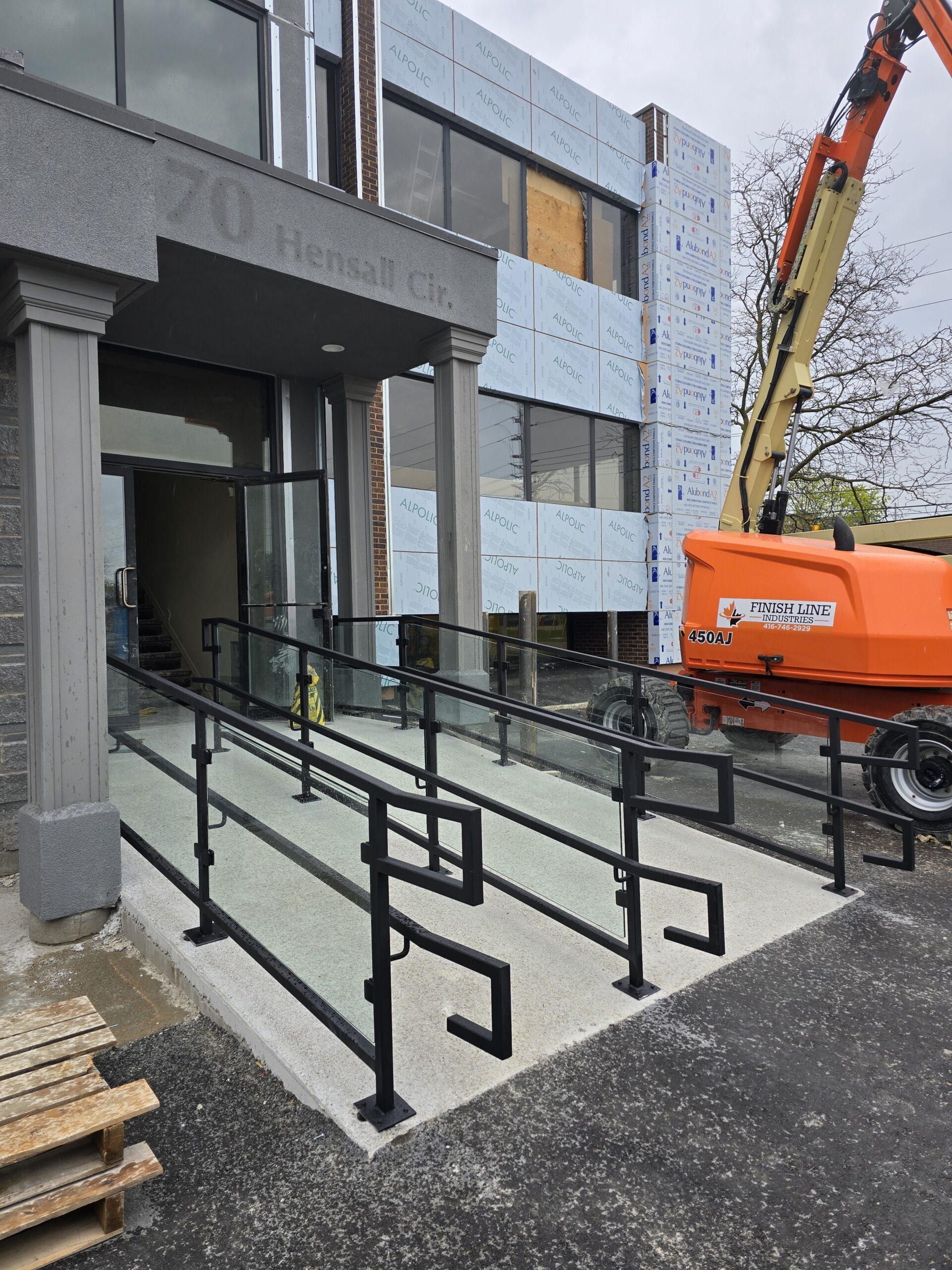 Steel Ramp Construction | Metal Ramps Over Steps in Toronto