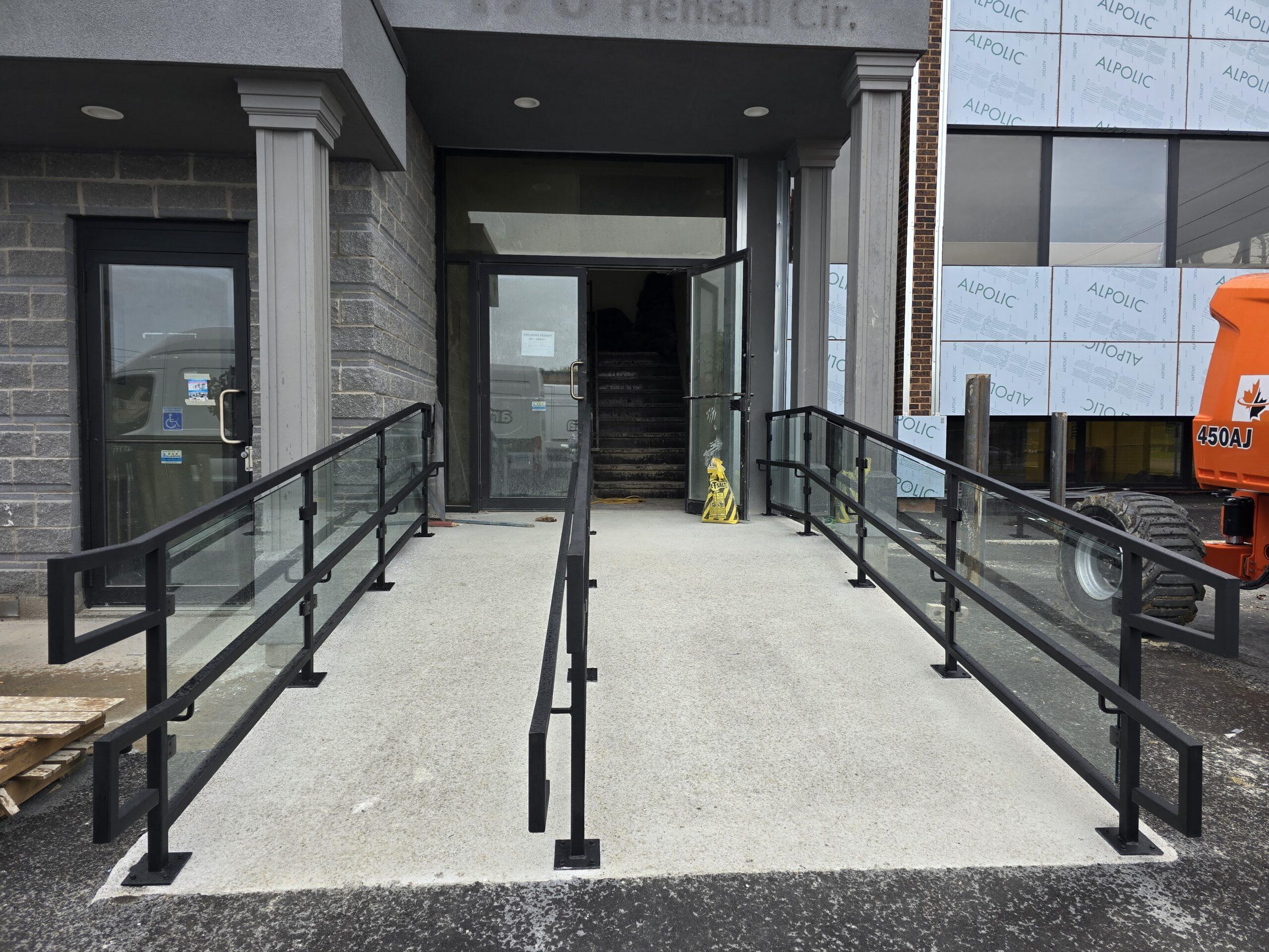 Steel Ramp Construction | Metal Ramps Over Steps in Toronto