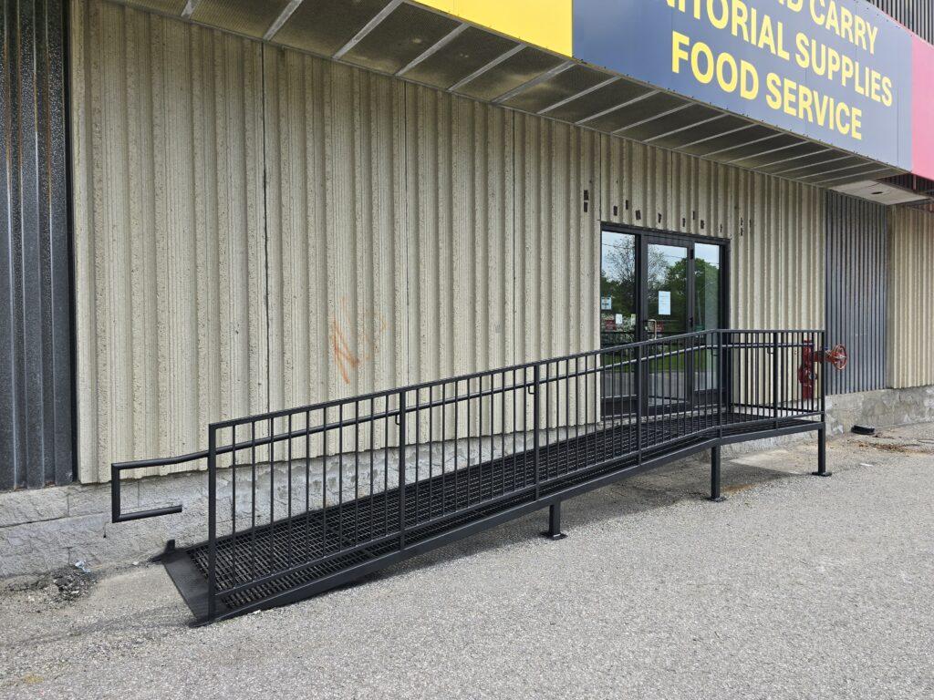 Steel Ramp Construction | Metal Ramps Over Steps in Toronto