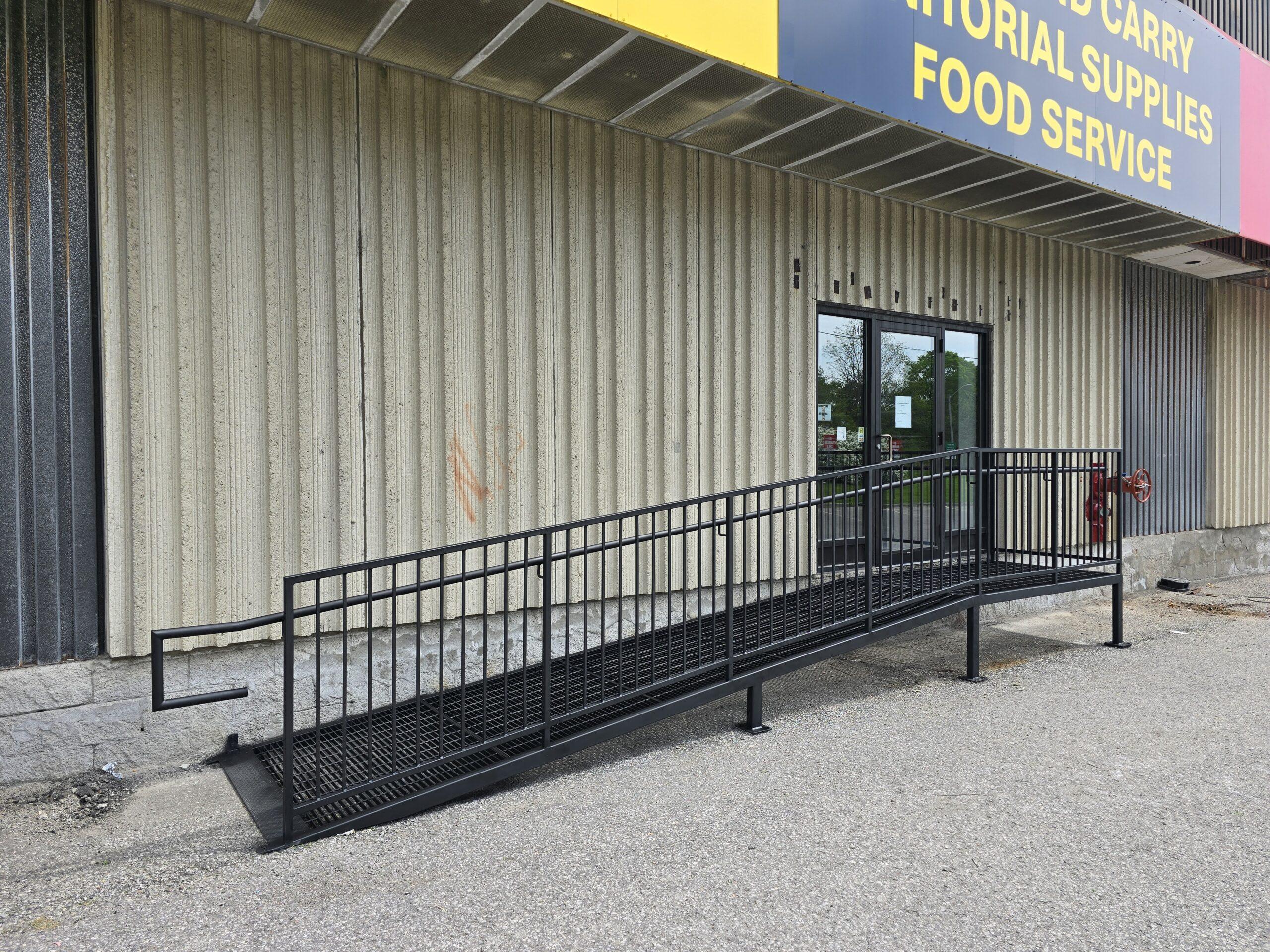 Steel Ramp Construction | Metal Ramps Over Steps in Toronto