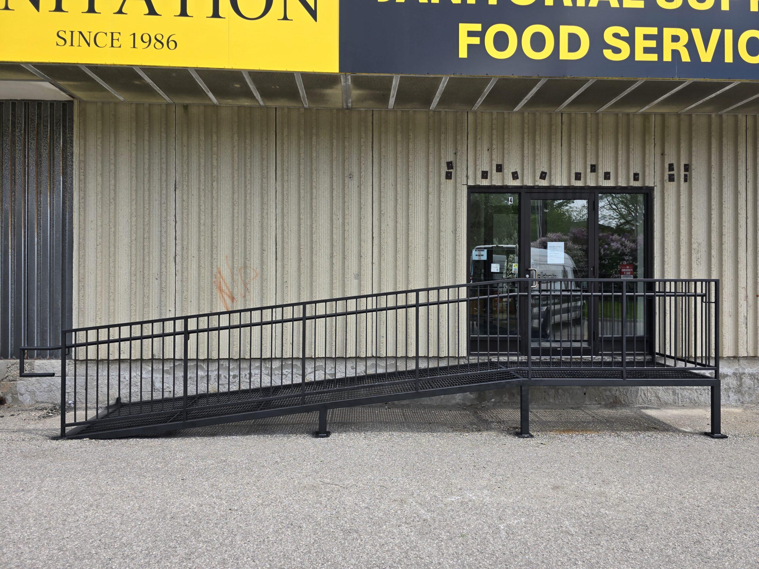 Steel Ramp Construction | Metal Ramps Over Steps in Toronto