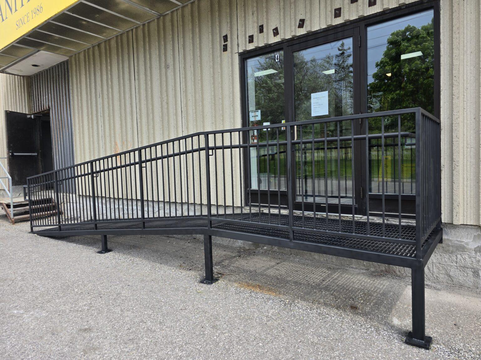 Steel Ramp Construction | Metal Ramps Over Steps in Toronto