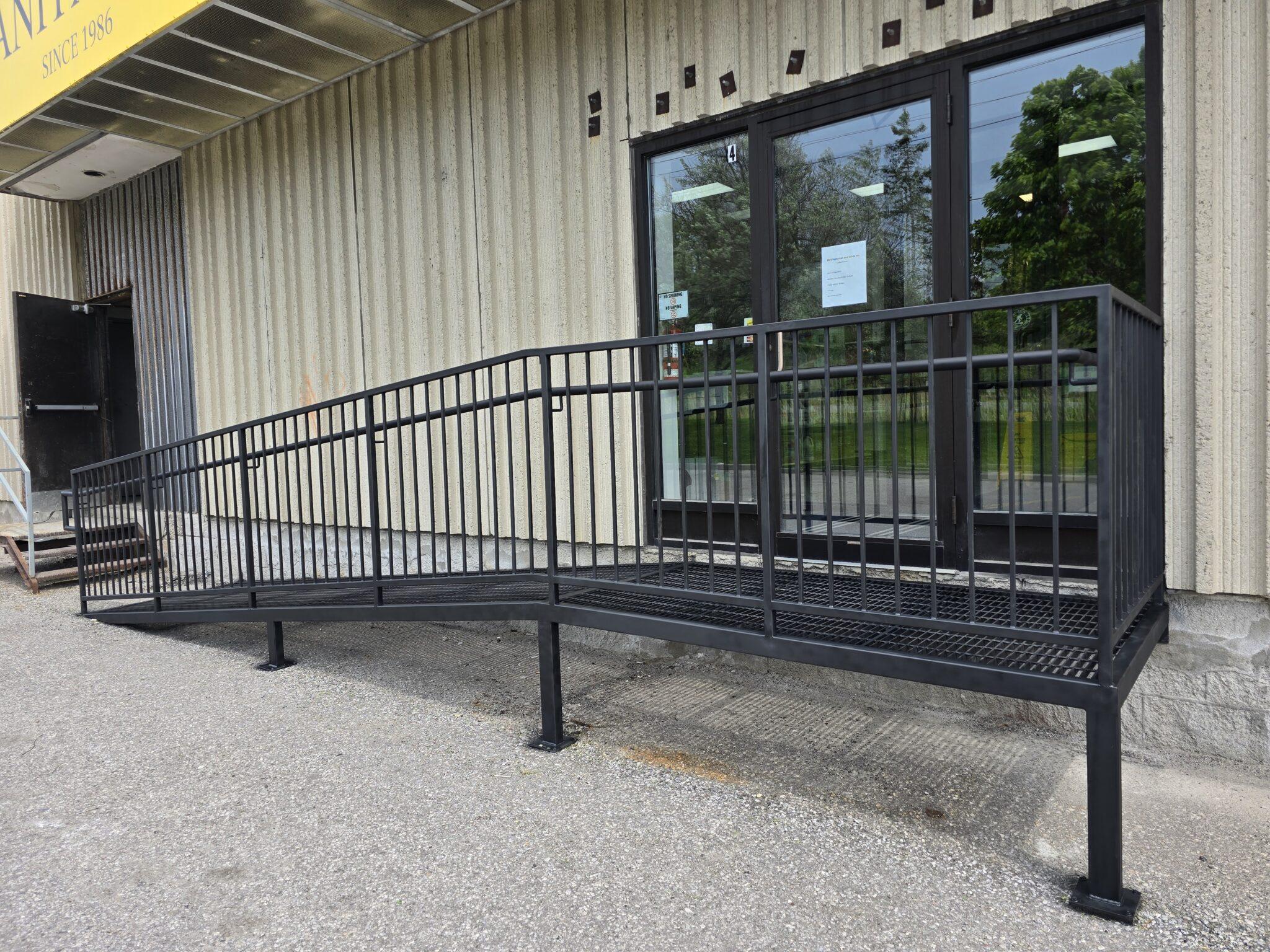 Steel Ramp Construction | Metal Ramps Over Steps in Toronto