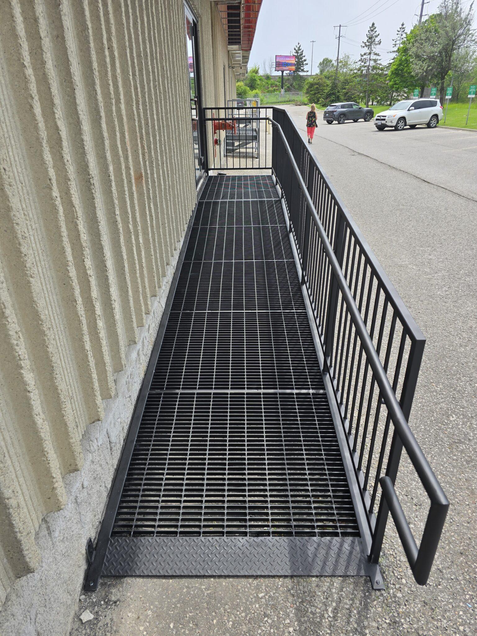 Steel Ramp Construction | Metal Ramps Over Steps in Toronto