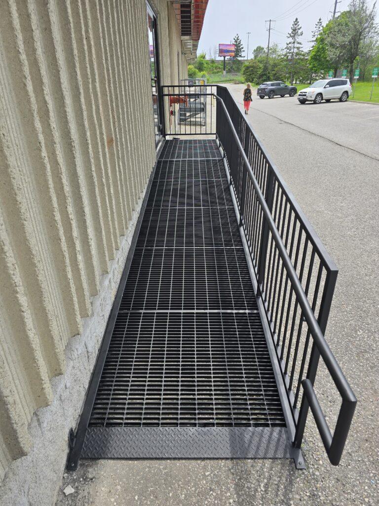 Steel Ramp Construction | Metal Ramps Over Steps in Toronto