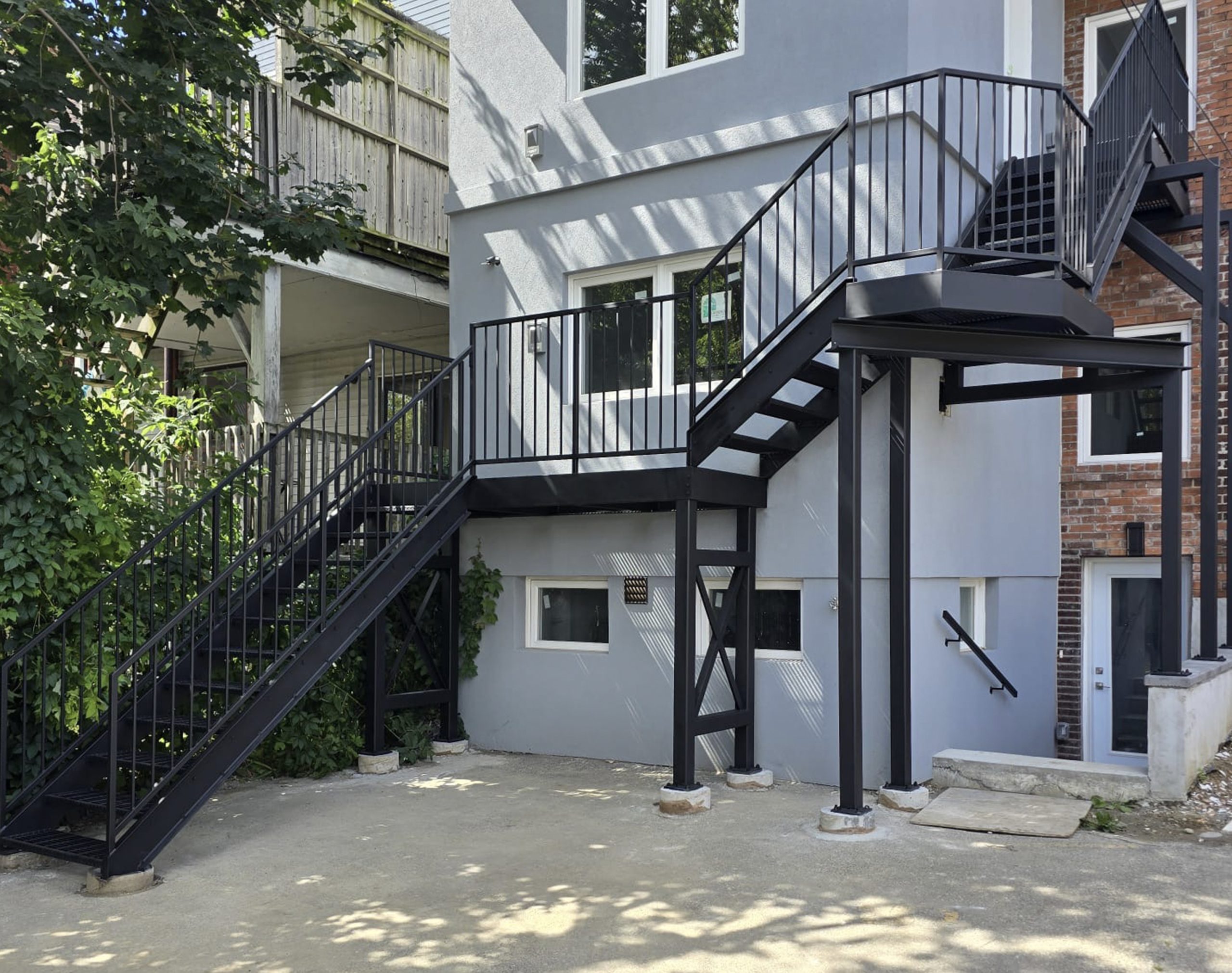 Egress Stairs - Art Metal