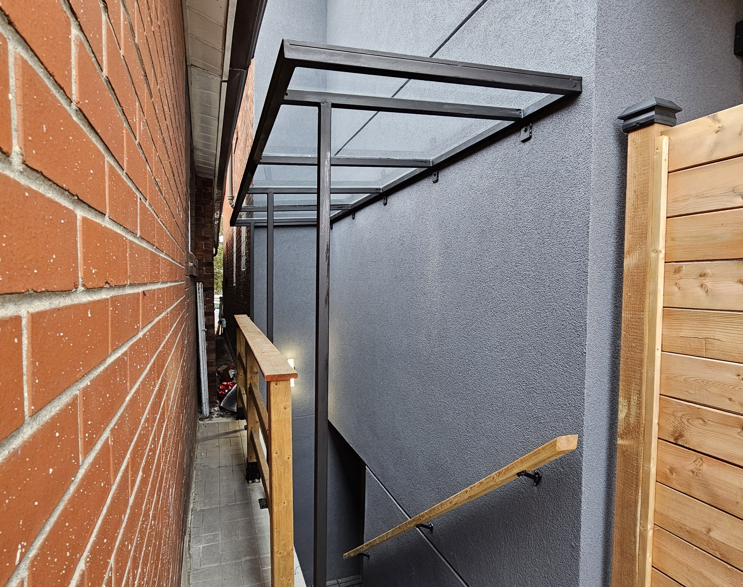 Glass Canopies - Art Metal